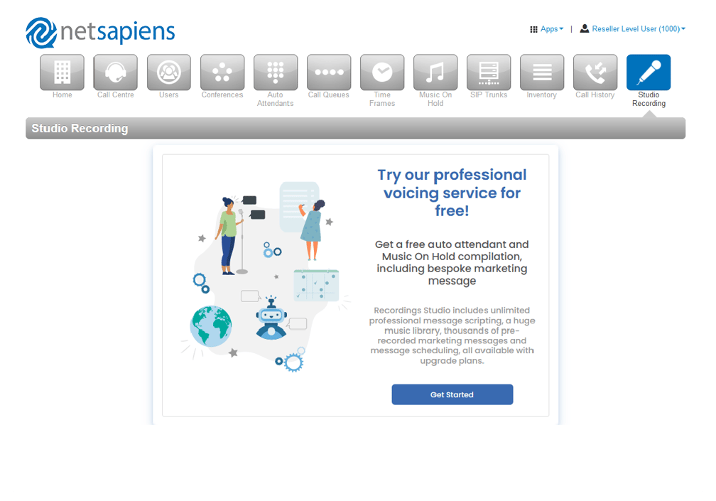 Integrating with NetSapiens